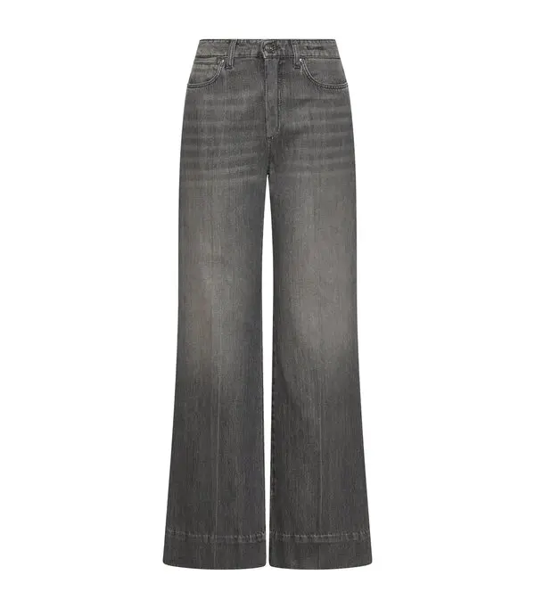 Marella Mid-rise Wide-leg Trousers