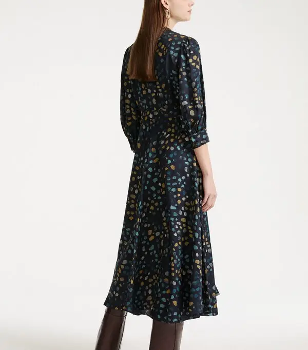 Marella Ribbon-detail Midi Shirt Dress