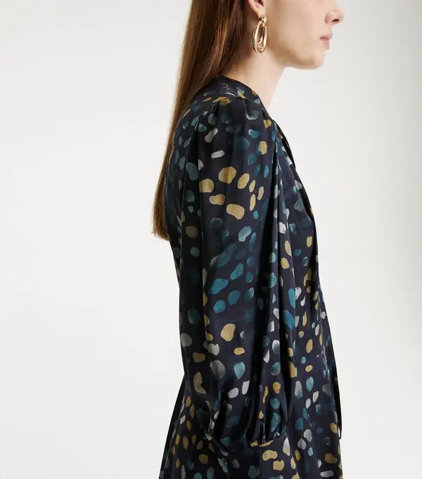 Marella Ribbon-detail Midi Shirt Dress