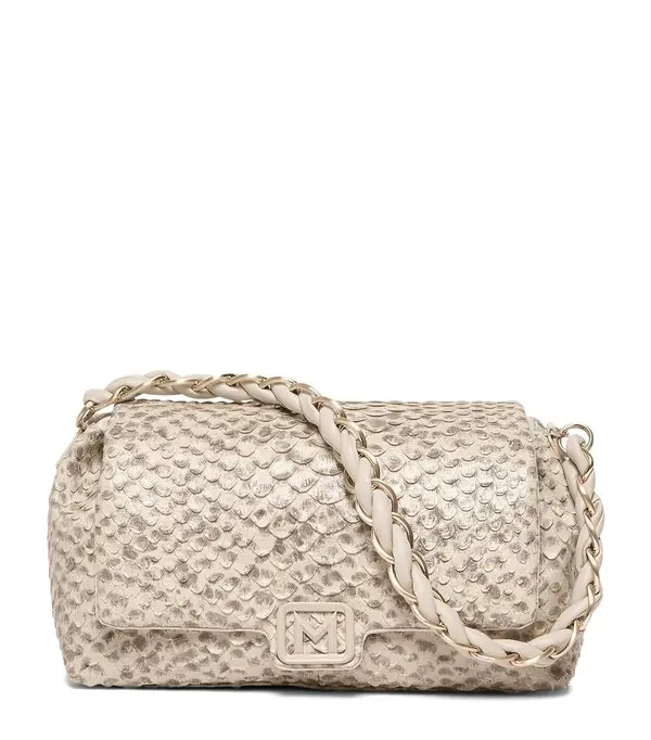 Marella Large Le Muse Clutch Bag - Beige
