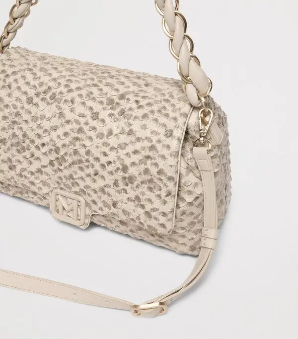 Marella Large Le Muse Clutch Bag - Beige