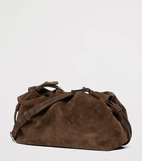 Marella Suede Clutch Bag