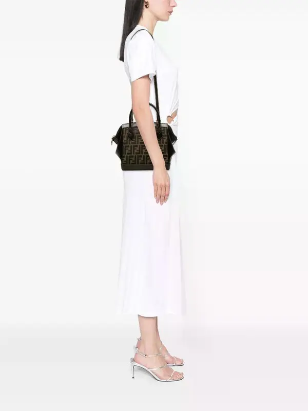 Fendi 2000-2010 Zucca Canvas Satchel