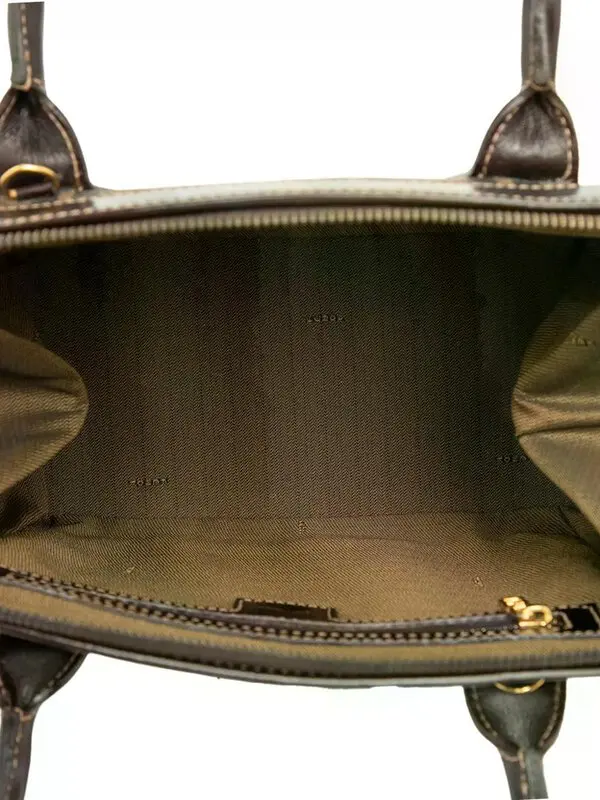 Fendi 2000-2010 Zucca Canvas Satchel