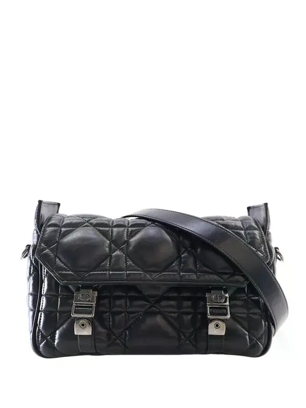 Dior 2022 Small Calfskin Macrocannage Diorcamp Messenger Bag Crossbody Bag