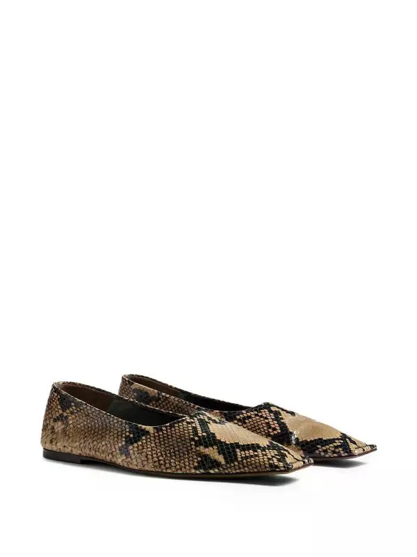 Khaite Marlene Ballerina Ballet Flats