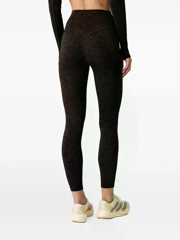 Adidas Optime Primelift Snake-motif Leggings