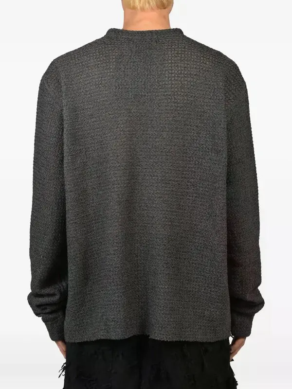 FILTH Thumbhole Washi-blend T-shirt