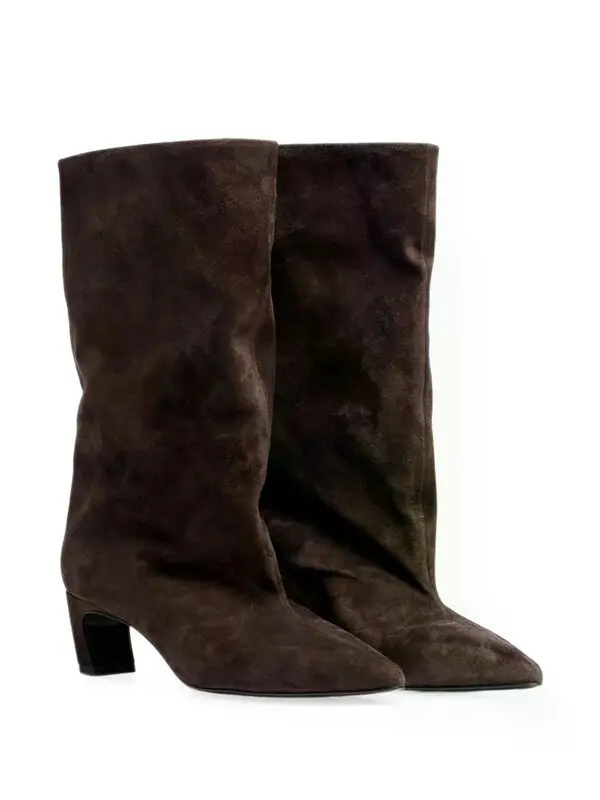 Ash Vanya Pointed-toe Suede Boots