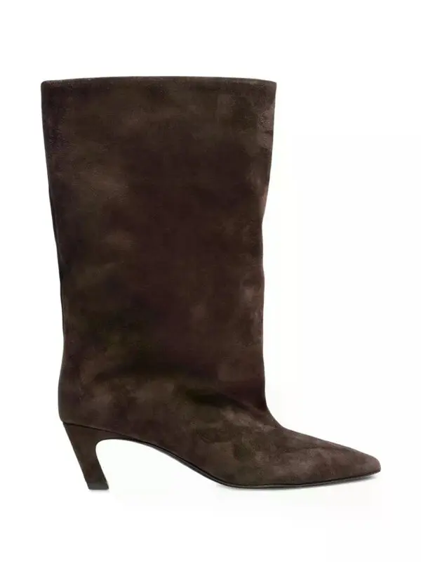 Ash Vanya Pointed-toe Suede Boots