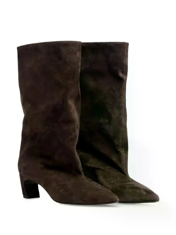 Ash Vanya Pointed-toe Suede Boots