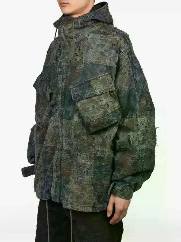 Matthew Williamson Boro Patchwork Military Jacket