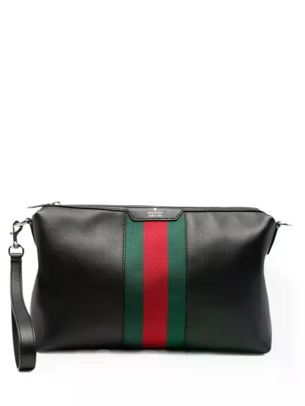 Gucci Leather Messenger Bag