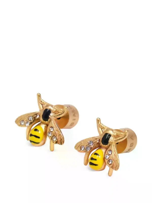 Bimba Y Lola Enamel Bee Earrings