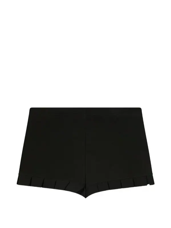 Emilio Pucci Compact Jersey Shorts - Black