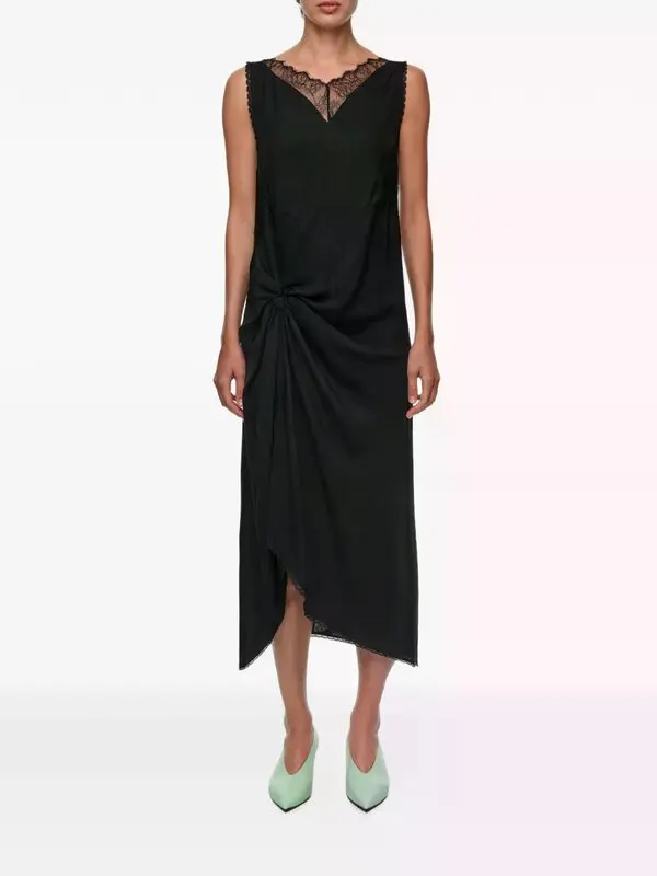 Bimba Y Lola Dress Knot Lace