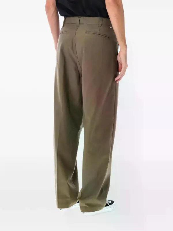 Obey Dean Pleated Wide-leg Trousers