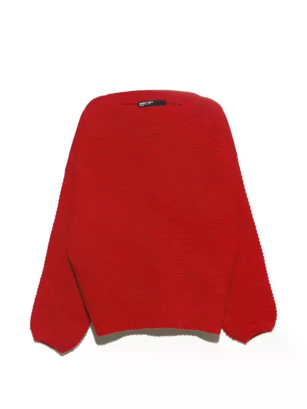 Bimba Y Lola Boat-neck Sweater With Volume