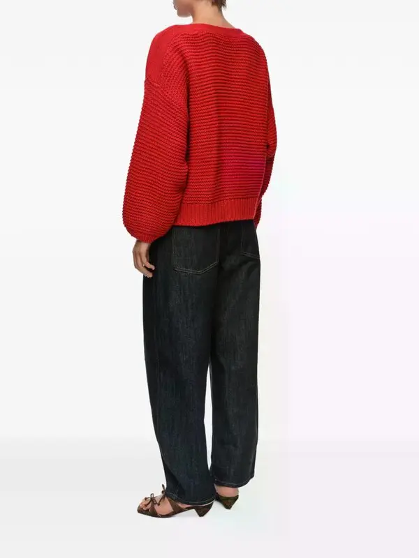 Bimba Y Lola Boat-neck Sweater With Volume