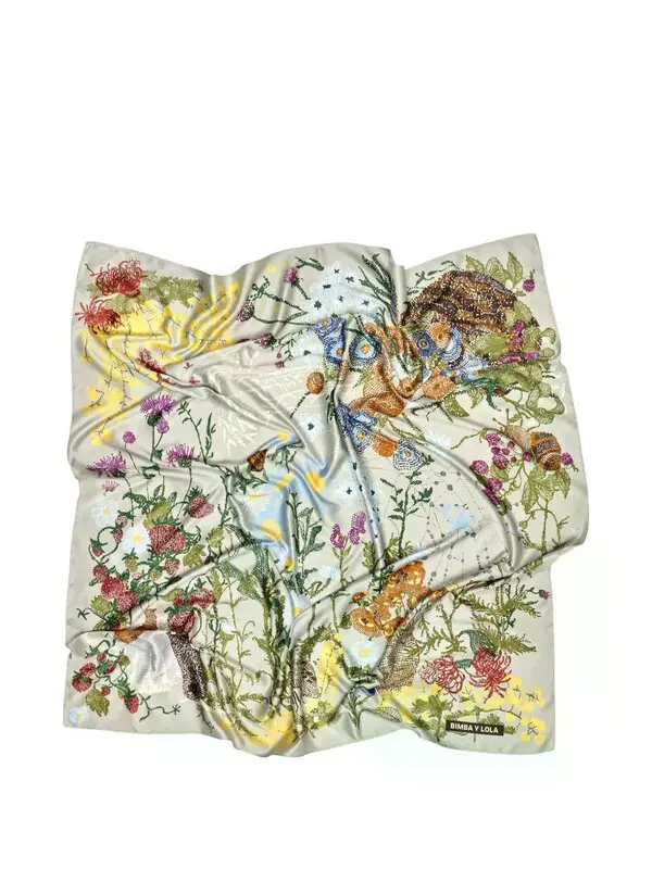 Bimba Y Lola Wild Pointillism Scarf