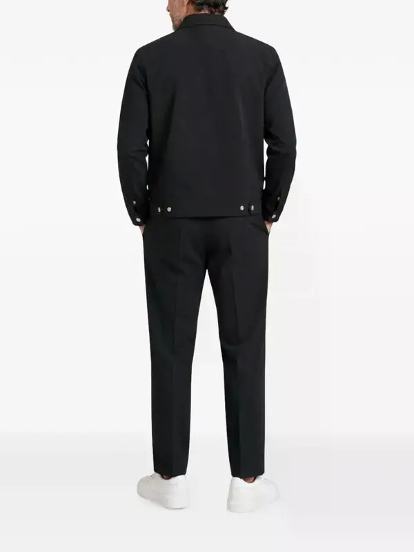 FRANZESE COLLECTION Pleated Tapered Trousers