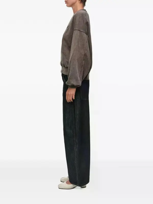 Bimba Y Lola Taupe Balloon Sweatshirt - Brown