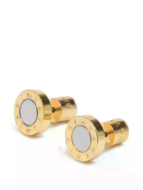 Bimba Y Lola Two-tone Logo Earrings