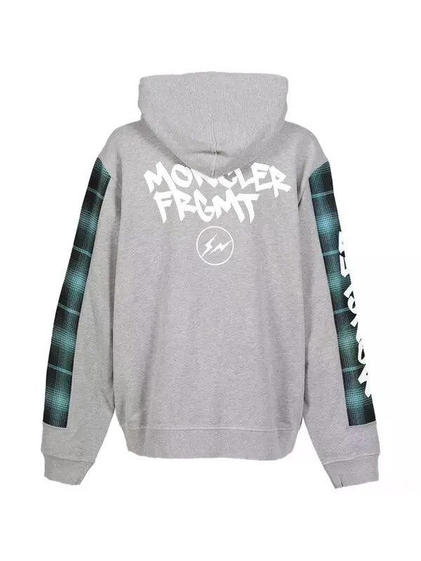 Moncler X Fragment Zip-up Hoodie - Grey