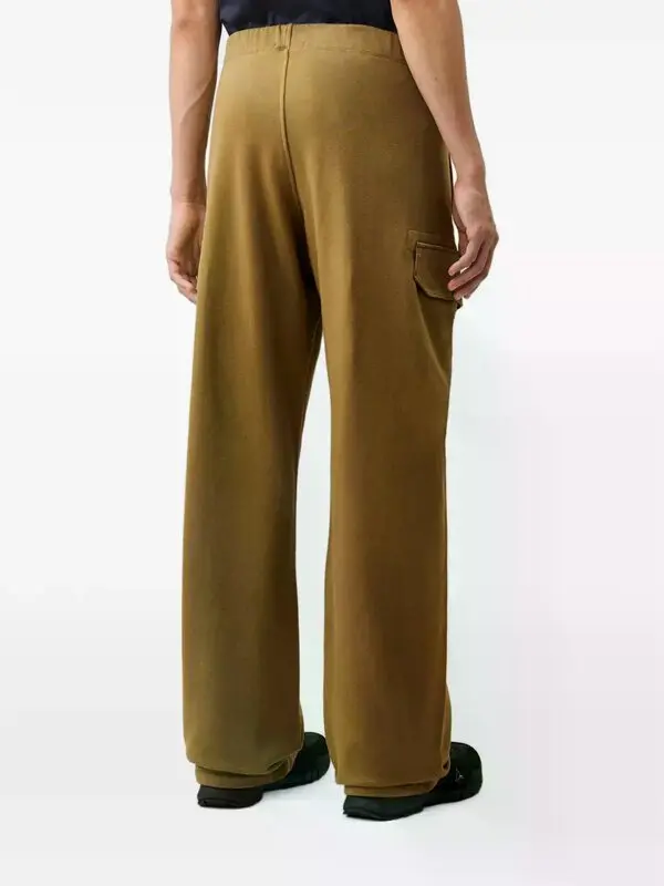 C.P. COMPANY Diagonal Raised Fleece Lens Cargo Sweatpants