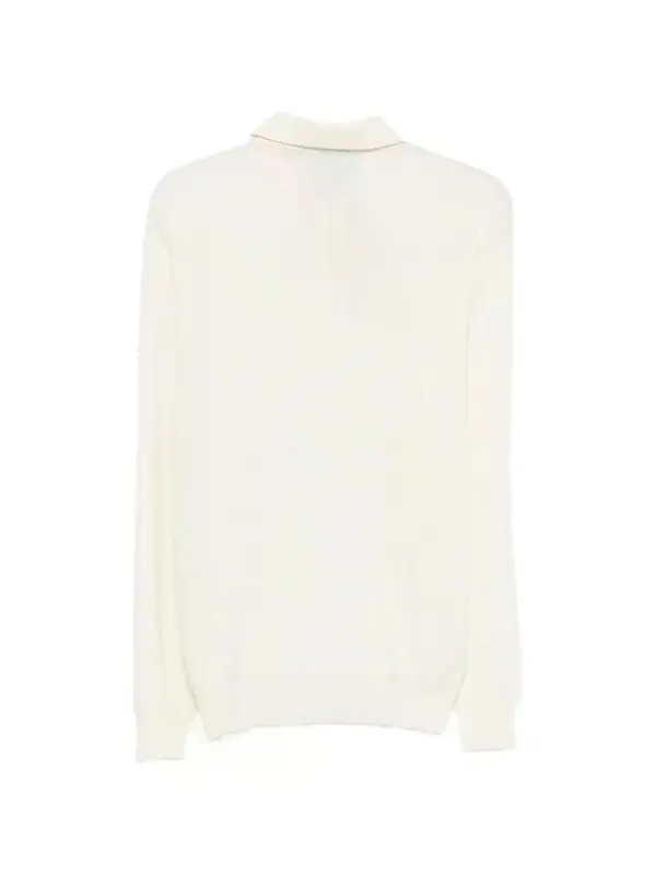 LARDINI Zip-fastening Polo Shirt - Neutrals