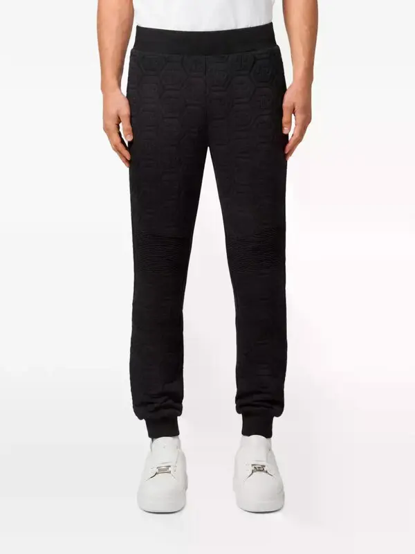 Philipp Plein Padded Biker Joggers Monogram