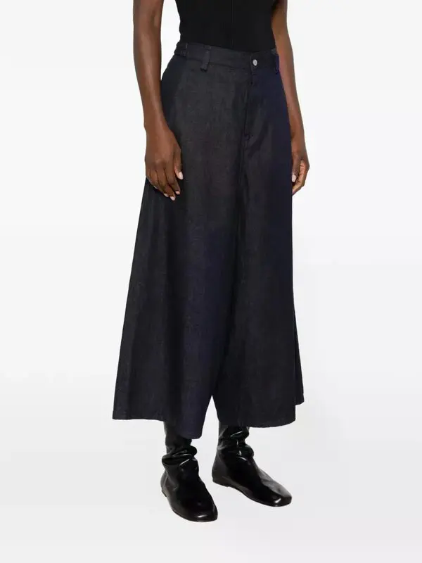 Yohji Yamamoto Cropped Jeans