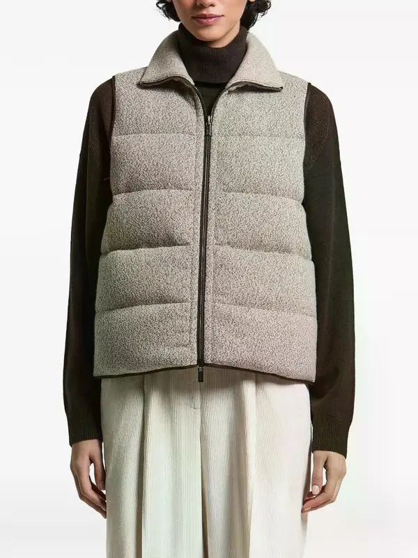 Peserico Quilted Reversible Gilet