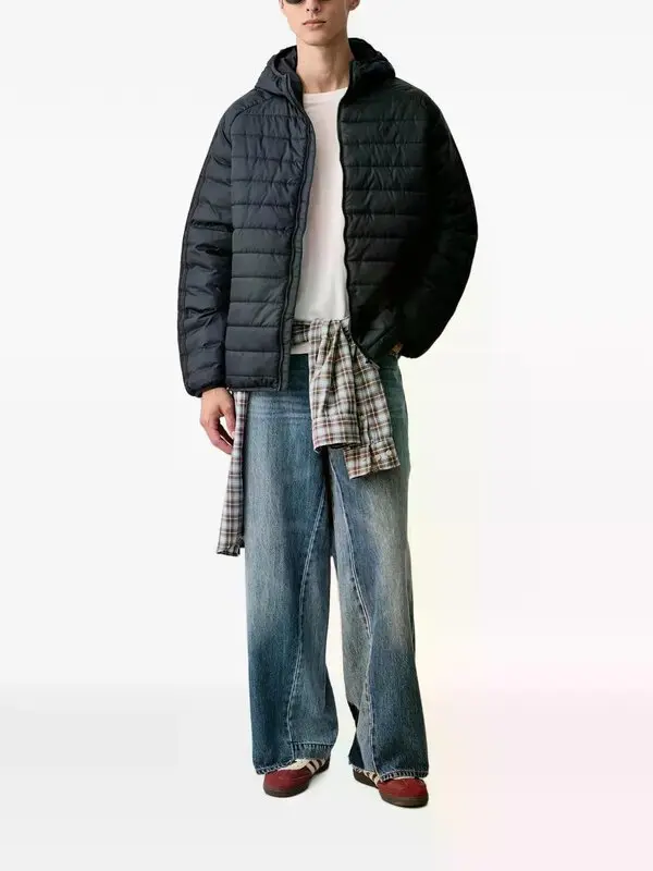 Adidas Quilted Hooded Jacket