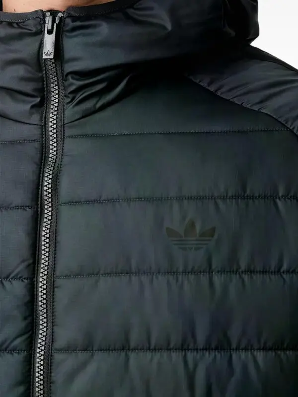 Adidas Quilted Hooded Jacket
