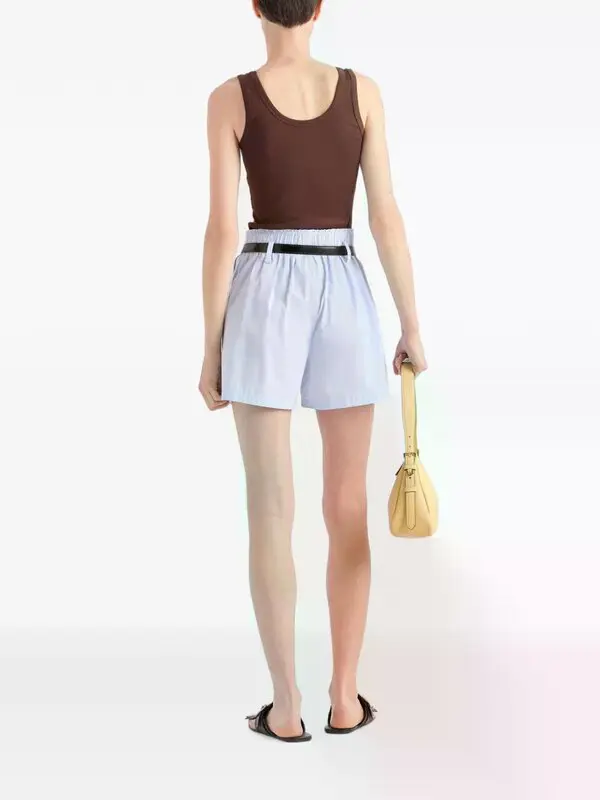 Prada Ribbed Knit Tank Top