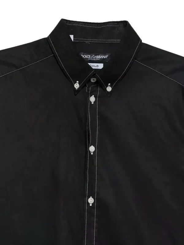 Dolce & Gabbana 2000s Contrast-stitch Shirt