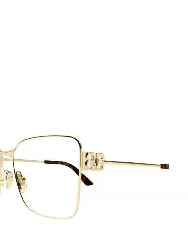 Balenciaga Bb-logo Square-frame Glasses