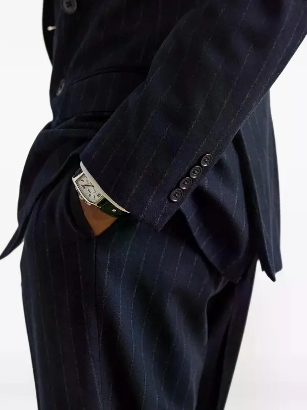Ralph Lauren Purple Label Kent Pinstripe Double-breasted Suit