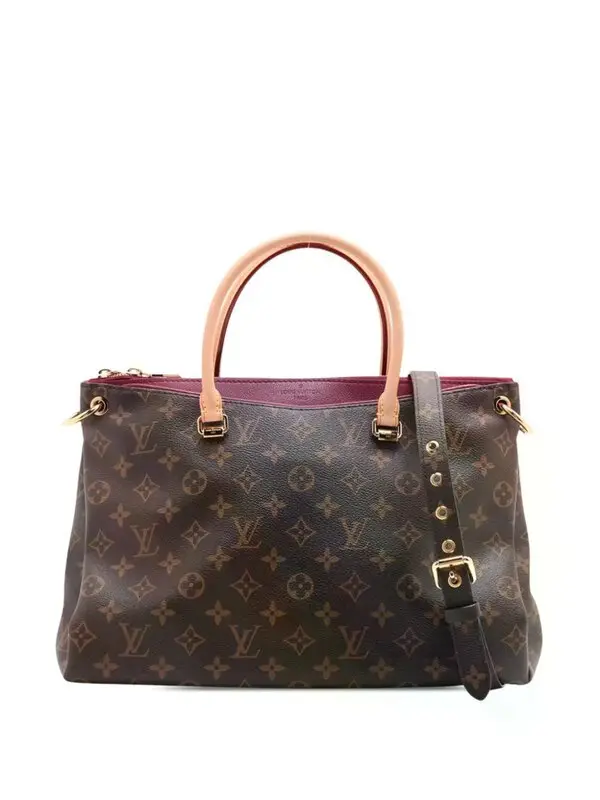 LOUIS VUITTON 2014 Monogram Pallas Mm Satchel