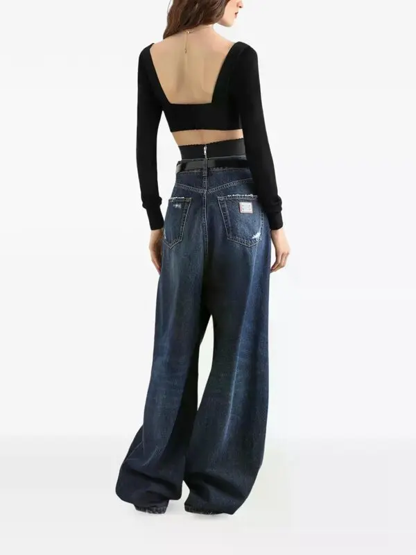Dolce & Gabbana Distressed Denim Trousers