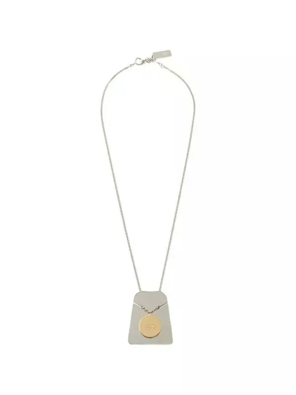 MAISON MARGIELA Vitrine Pendant Necklace - Silver