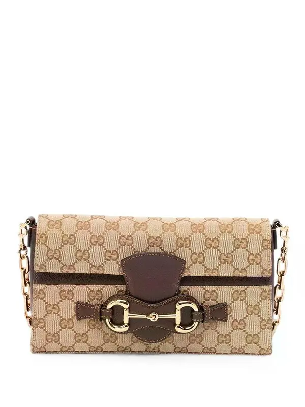Gucci Horsebit Ristretto Medium Shoulder Bag
