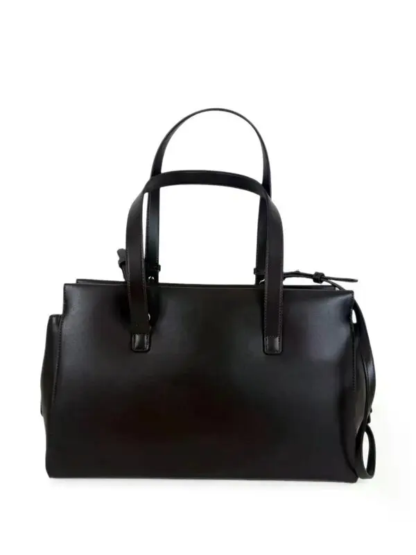 Armani Exchange Padlock-detail Logo-print Tote Bag