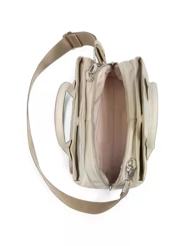 Bimba Y Lola Large Stone Cotton Pocket Handbag