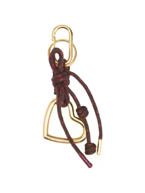 Bimba Y Lola Heart And Cord Keyring