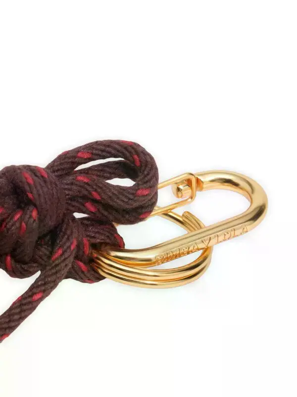 Bimba Y Lola Heart And Cord Keyring