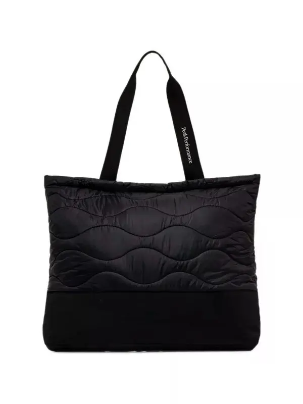 PEAK PERFORMANCE Helium Quilted Tote Bag - Black