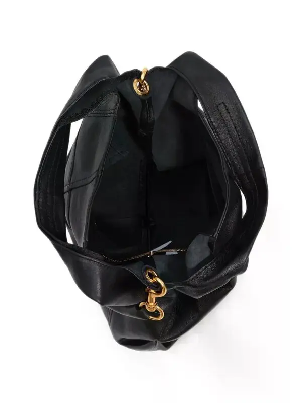 Bimba Y Lola Medium Patchwork Leather Paper Bag