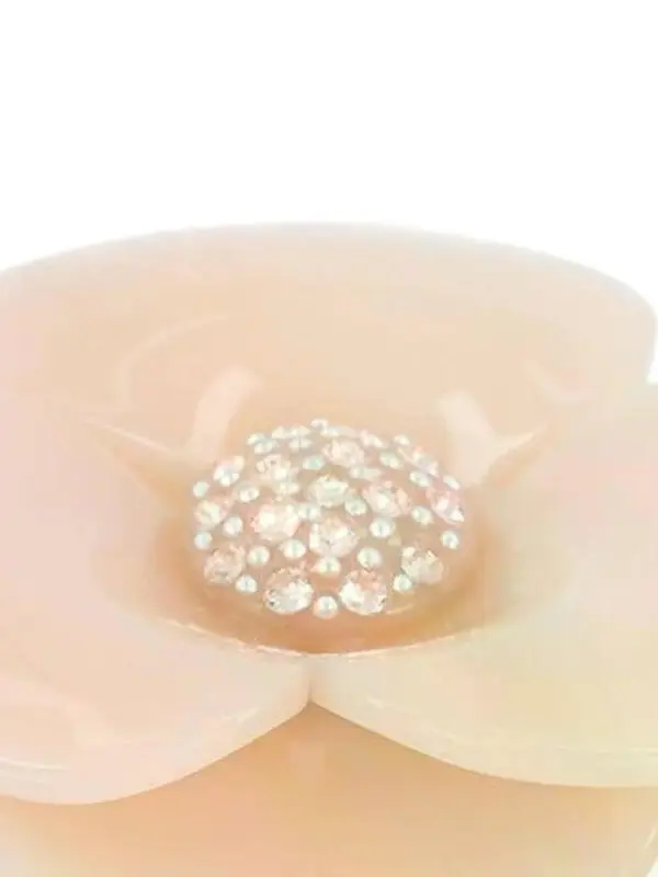 Alexandre De Paris Camelia Swarovski Crystal Barrette